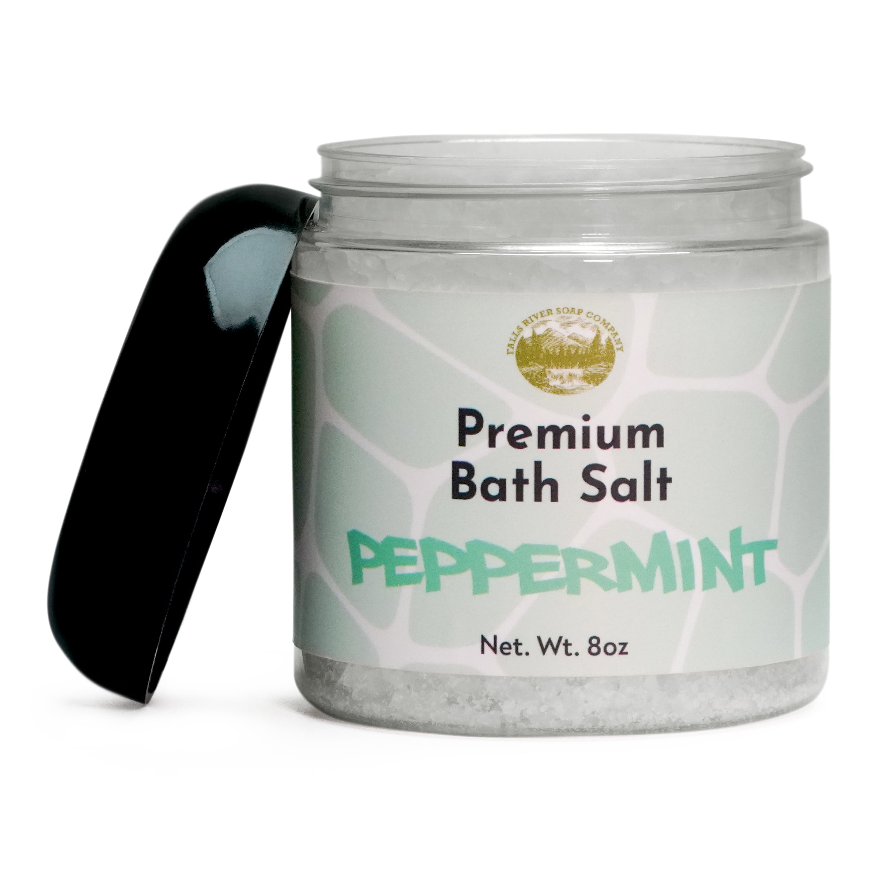 Peppermint Salt Scrub - 8oz Detox Bath Salt Body Scrub, Great as a Face ...
