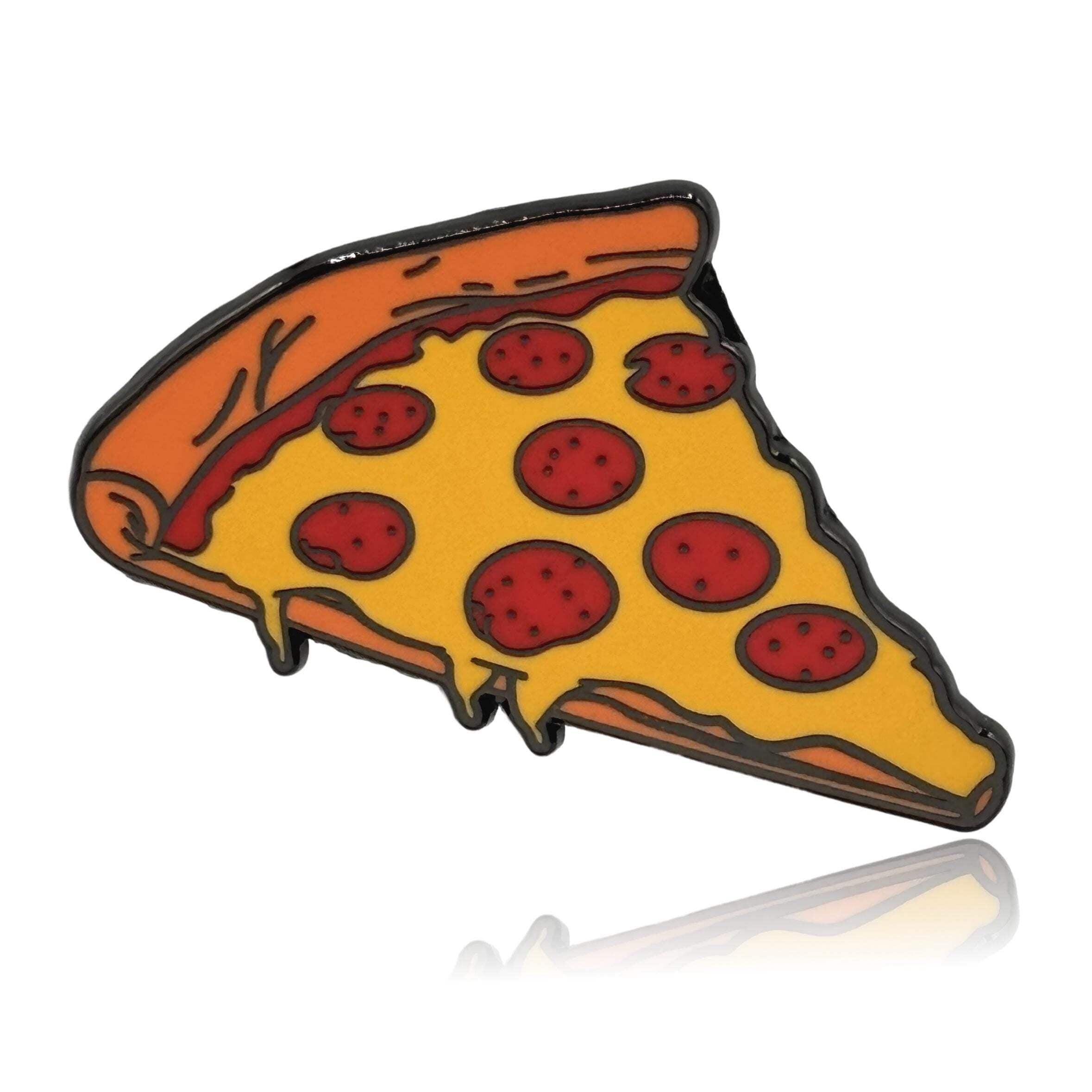 Pepperoni Pizza Enamel Pin - Clayton Jewelry Labs - Walmart.com