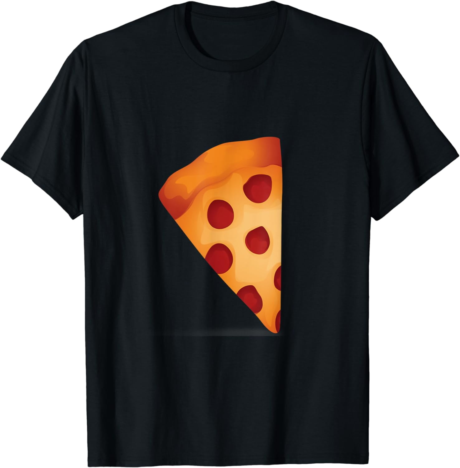 Pepperoni Pizza Slice Cheese Topped for Food Lovers T-Shirt - Walmart.com
