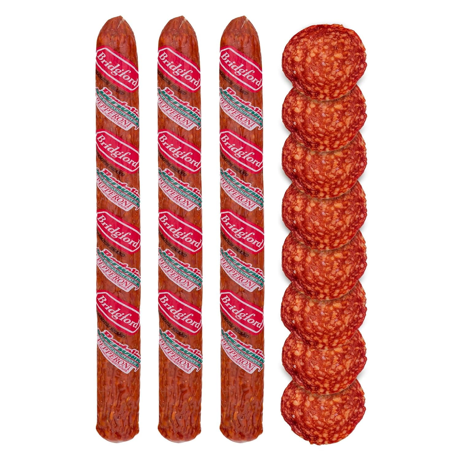 Pepperoni Stick, Made in the USA, 16oz, Pack of 3 - Walmart.com