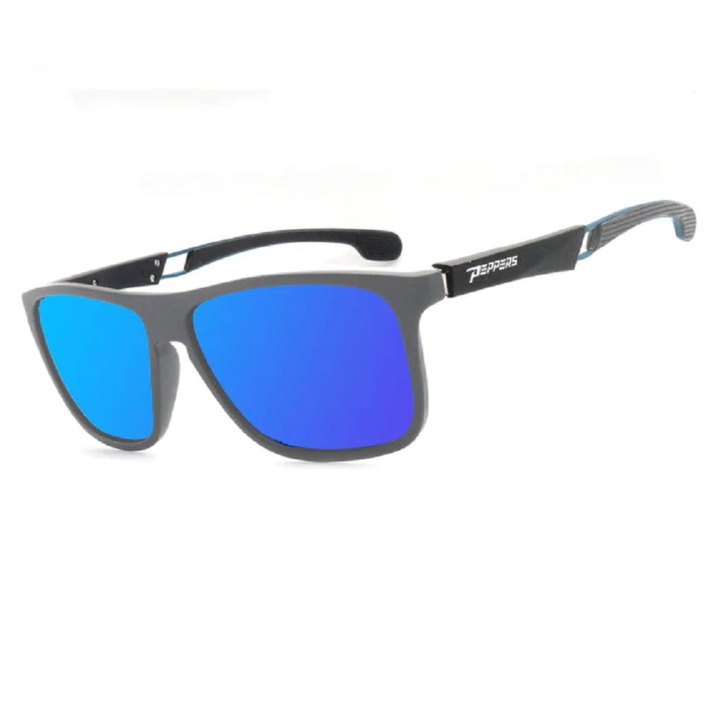 Peppers Wired Grey Rubber Finish With Smoke Polarized Lens Comes With ...
