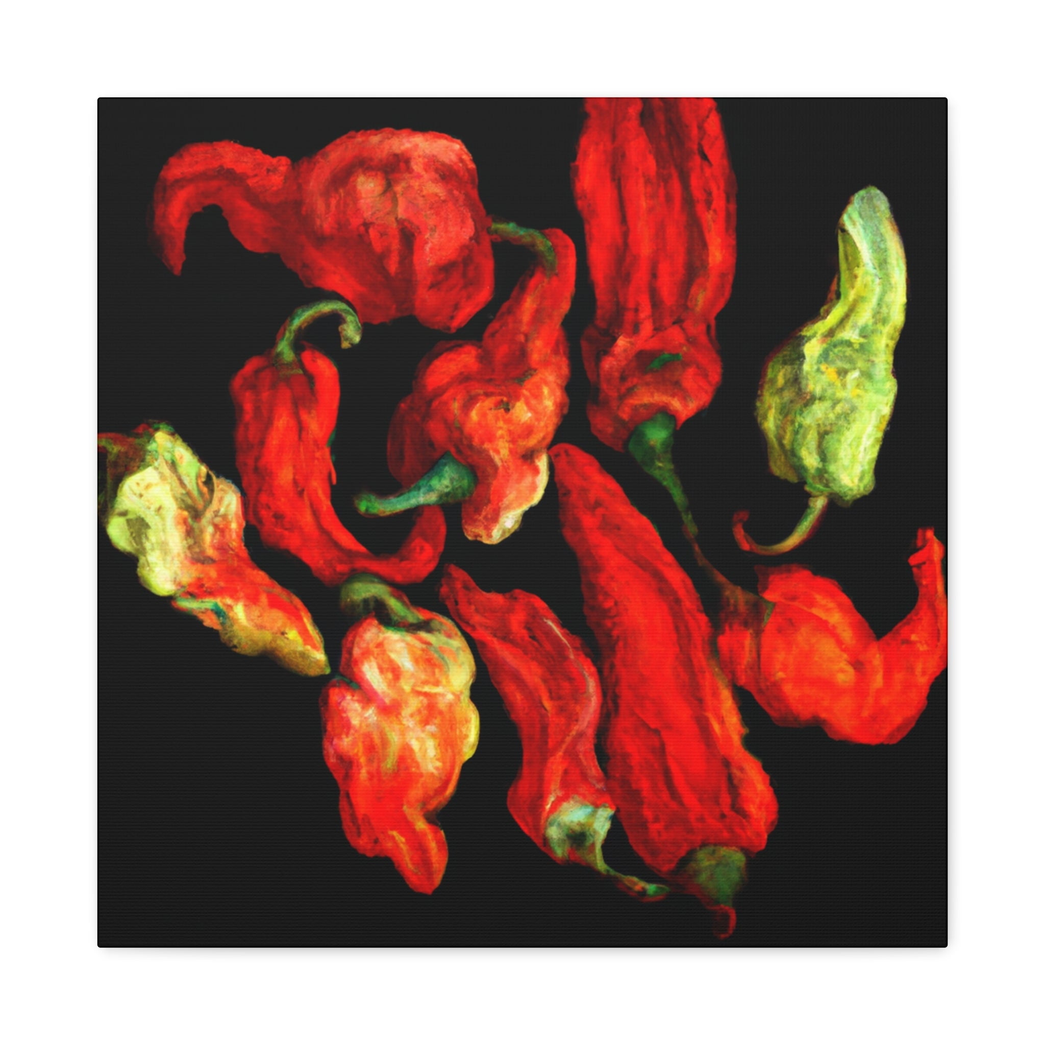 "Peppers in Motion" - Canvas - Walmart.com