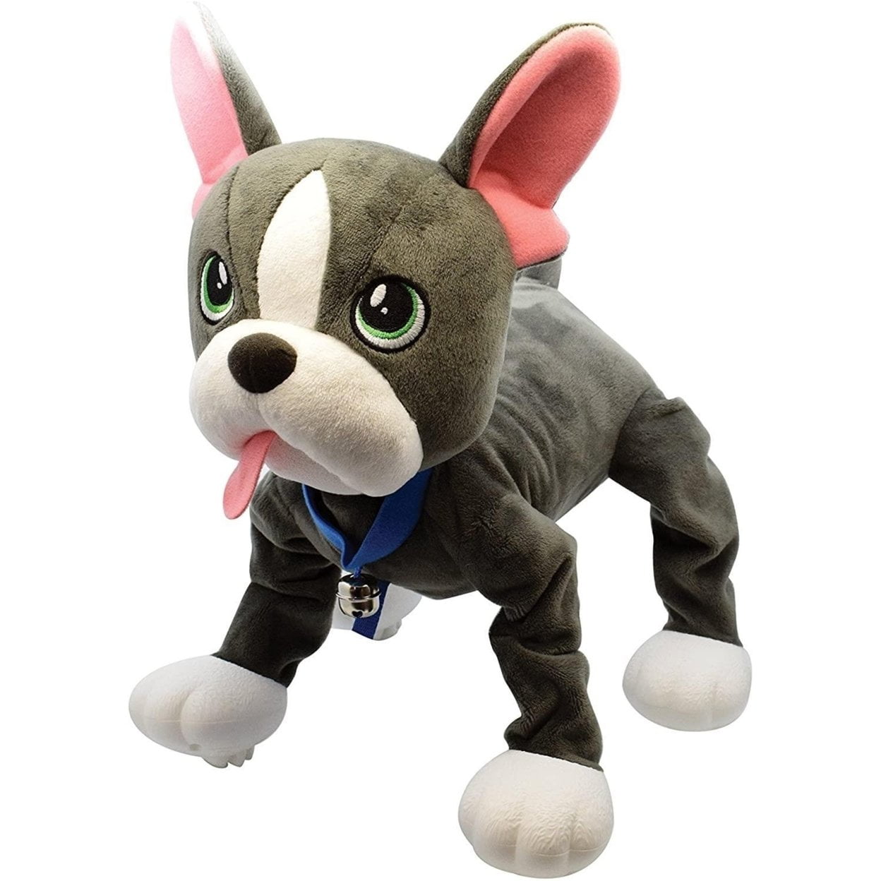 Peppy Pets French Bulldog Plush Interactive Dog Toy by Commonwealth ...