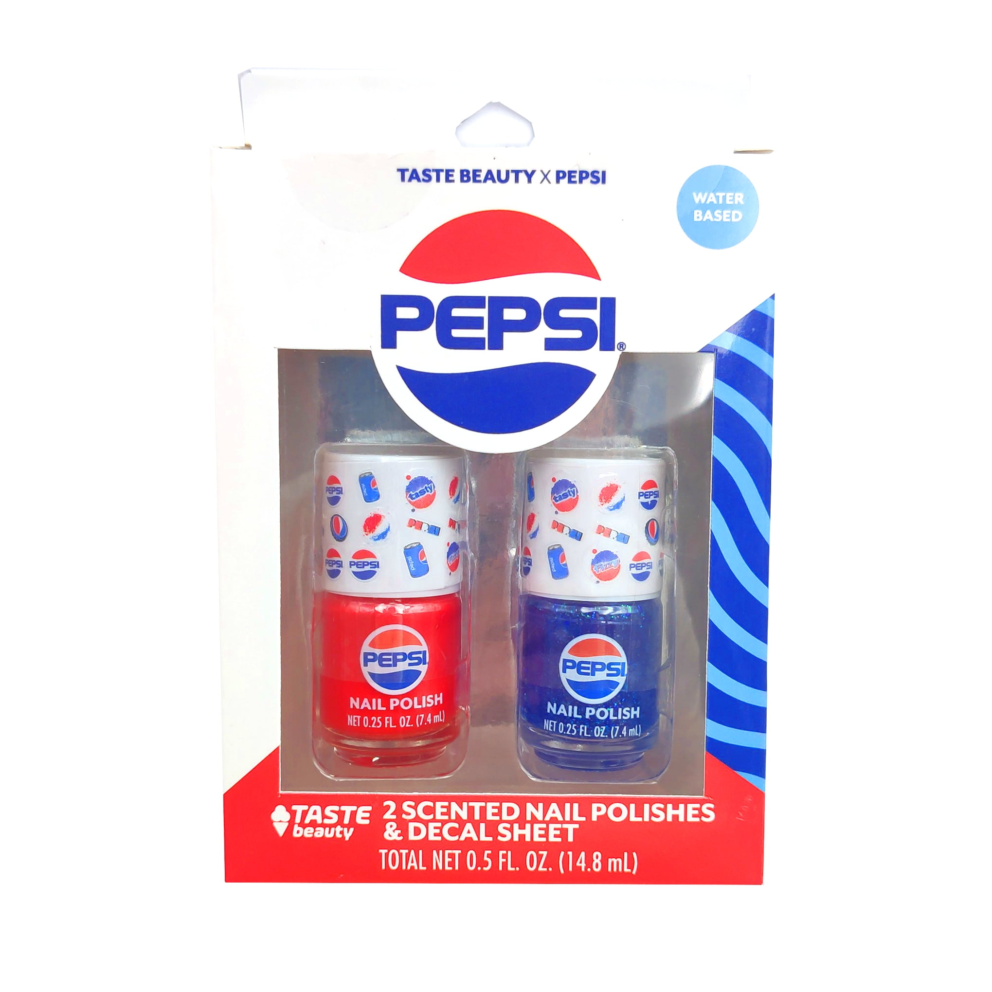 Pepsi 2pc scented nail polish and nail decal stickers - Walmart.com