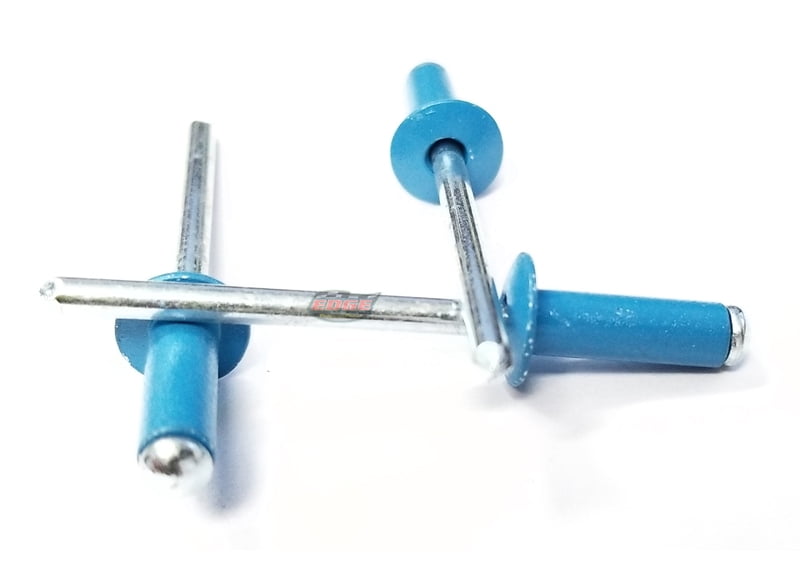 Pepsi-Blue 3/16" Small Head Aluminum Steel Mandrel Pop Rivets 50 ct ...