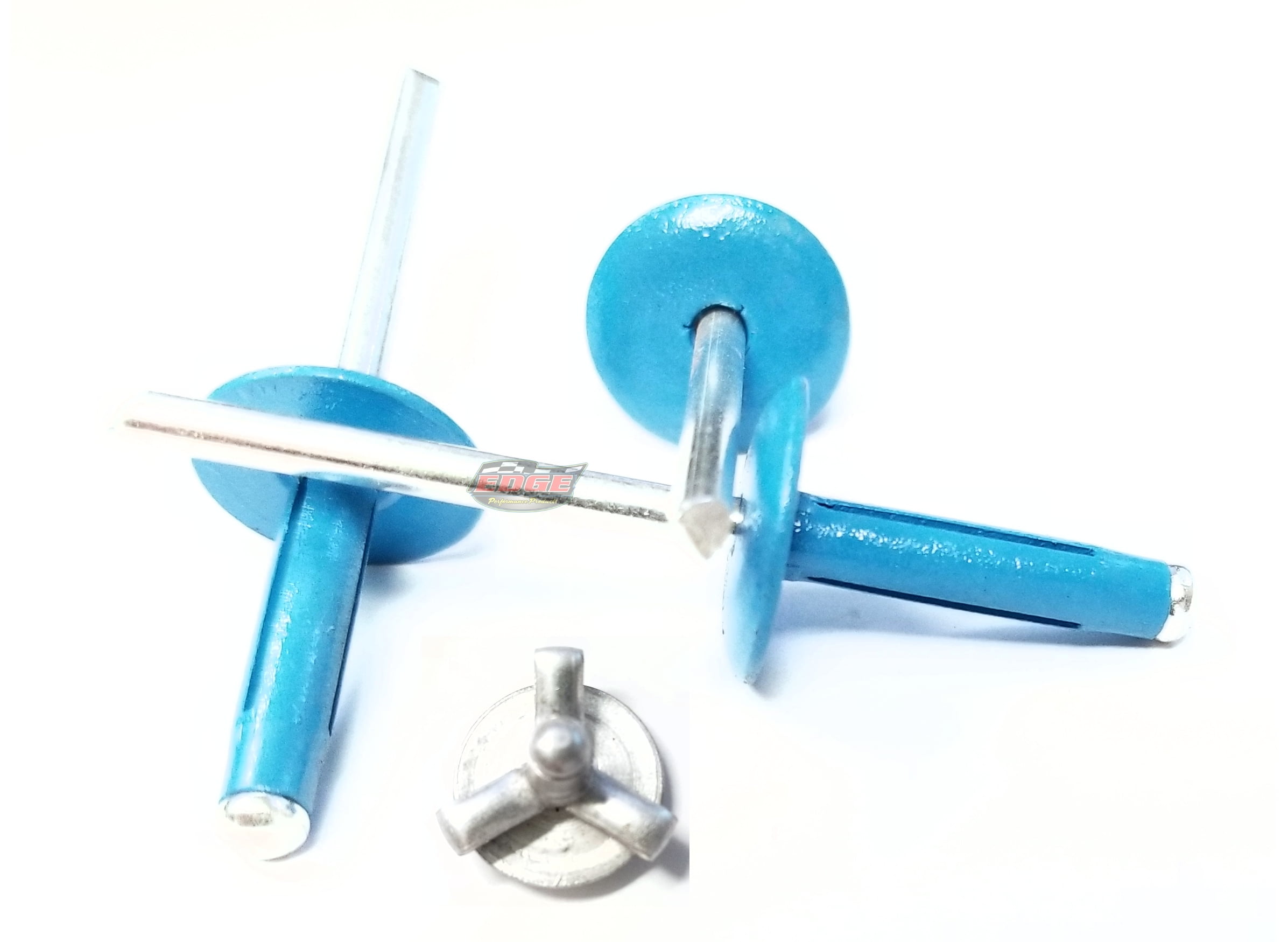 Pepsi-Blue 3/16" Aluminum Large Head with Steel Mandrel Multi Grip Pop ...