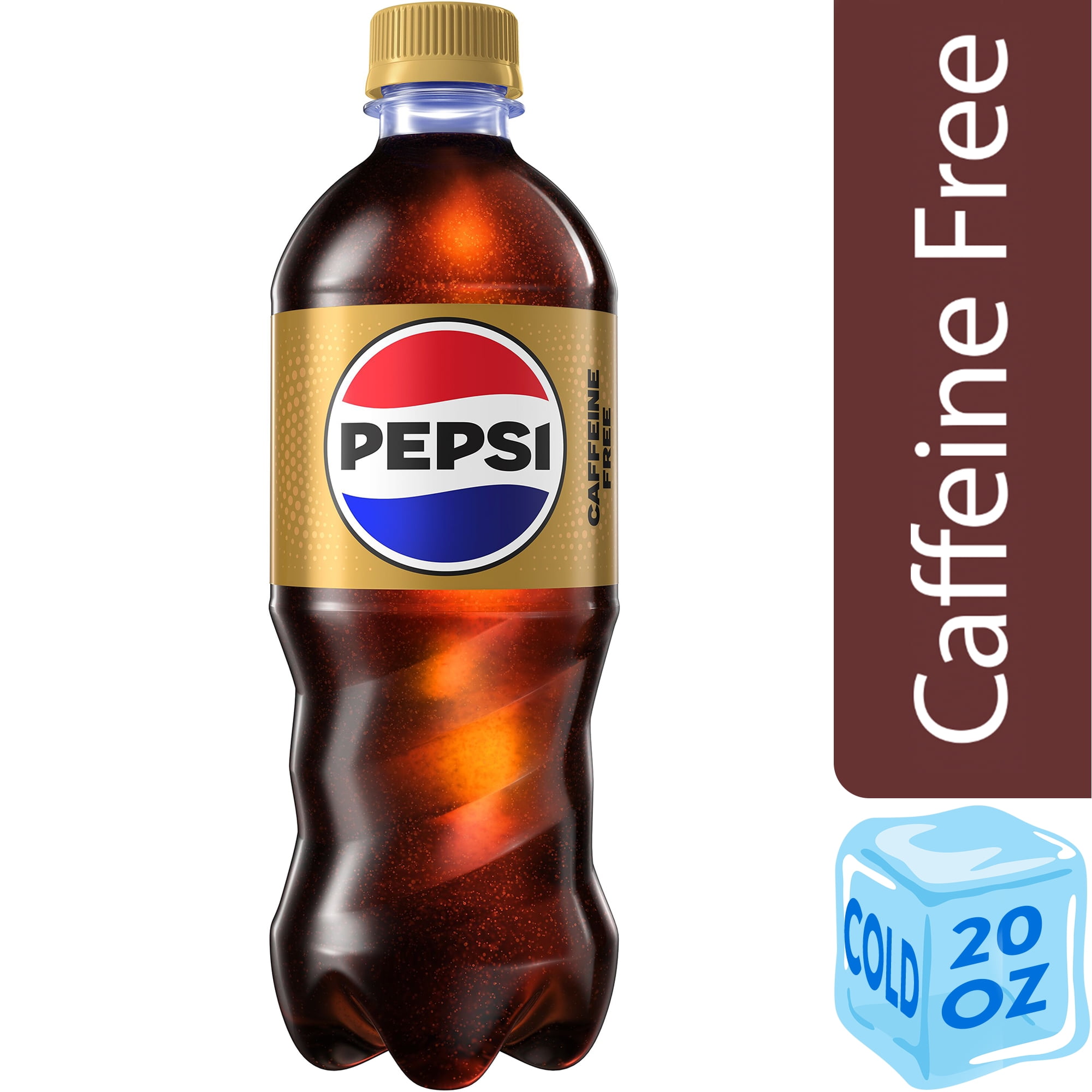 Pepsi Caffeine-Free Soda Pop, 20 fl oz. - Walmart Business Supplies