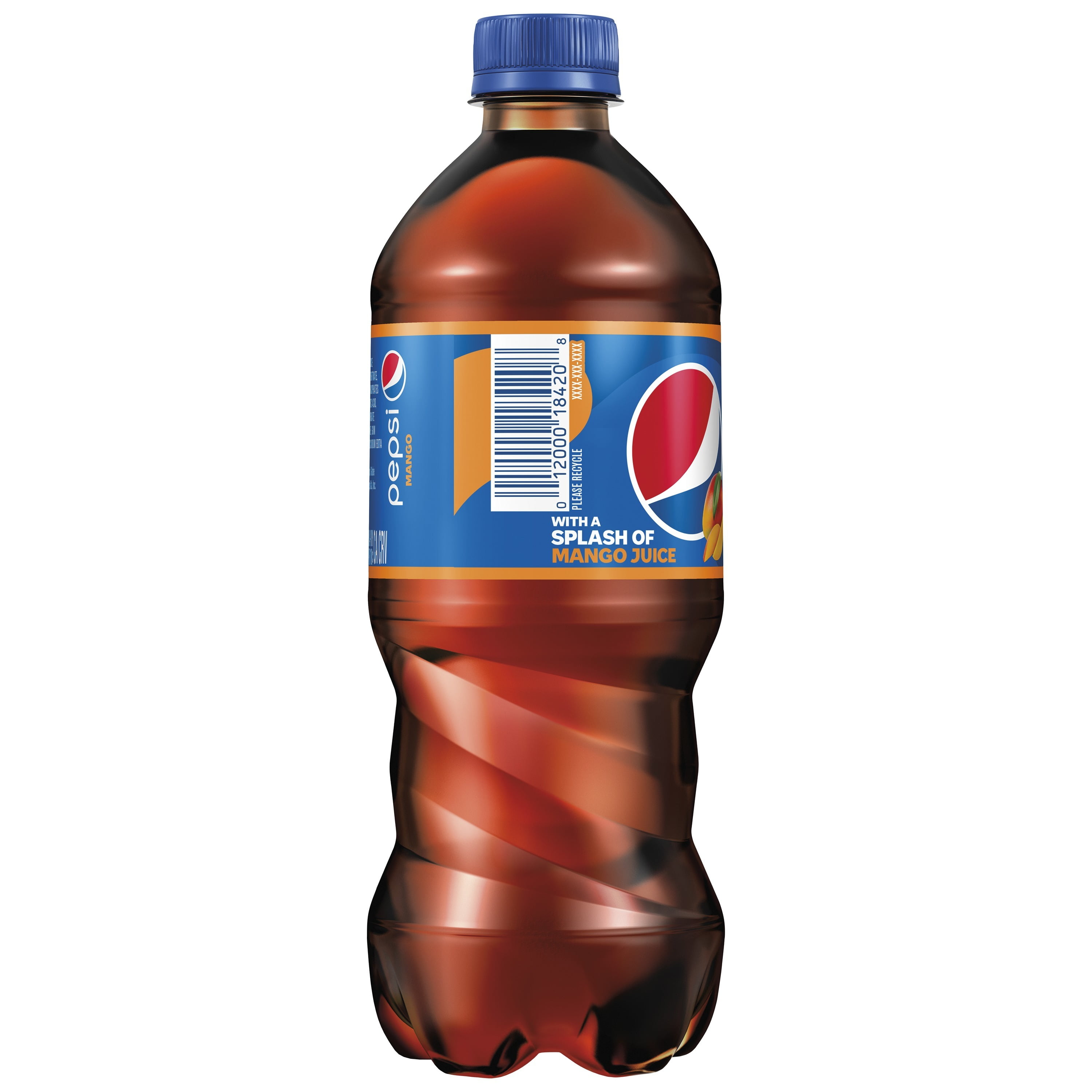 Pepsi Cola Mango Soda Pop, 20 fl oz Bottle - Bold, Refreshing, Robust ...