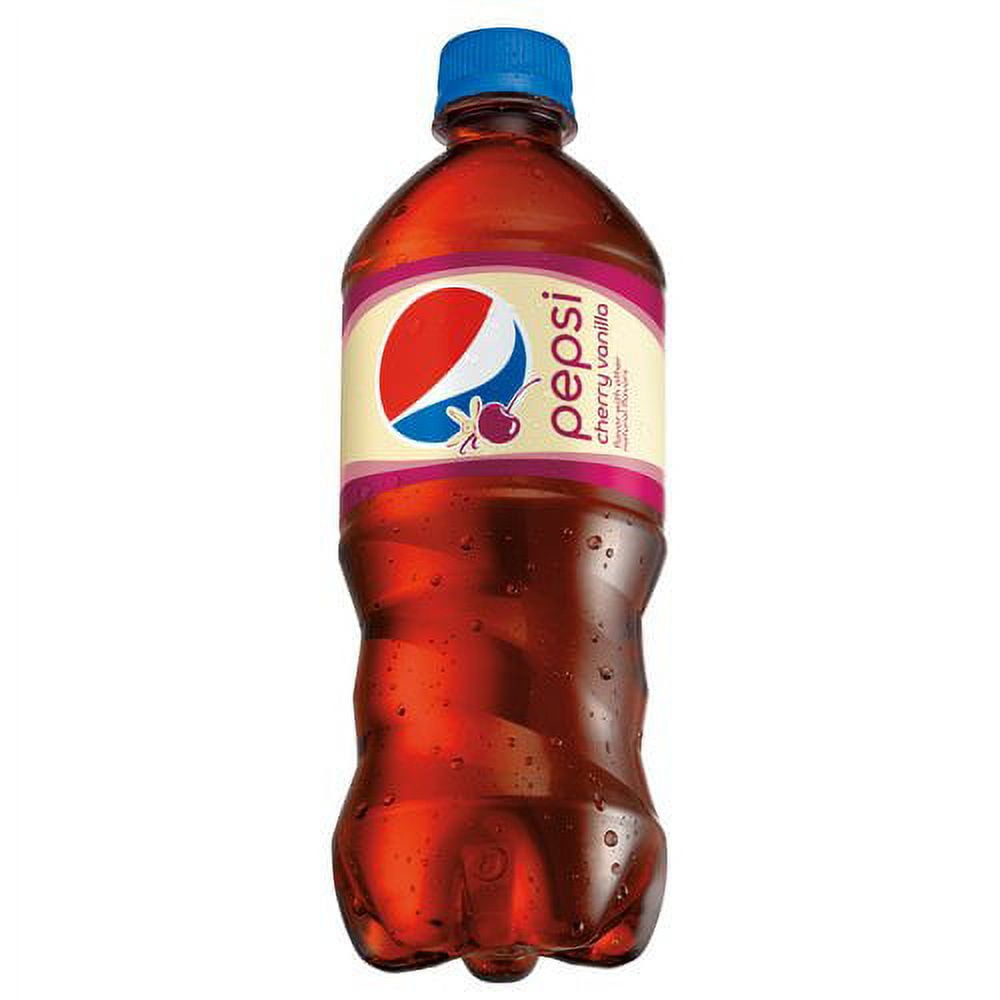 Pepsi Cola Real Sugar Cherry Vanilla Soda Pop, 12 fl oz, 12 Pack Cans ...