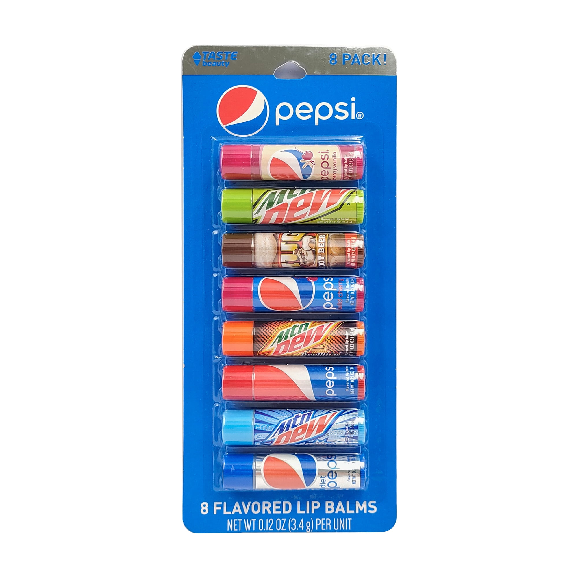 Pepsi Lip Balm 8PK - Walmart.com