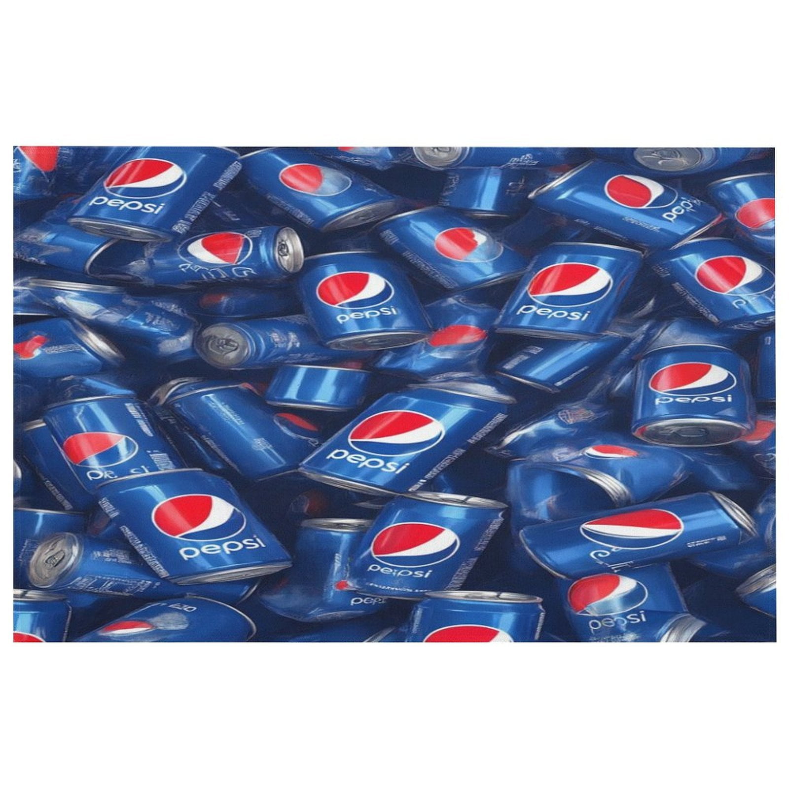 Pepsi Mini Cans Adult Home Decor Bedroom Living Room Crystal Velvet ...