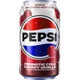 Pepsi Prebiotic Cola Soda Pop, Cherry Vanilla, 12 fl oz, 1 count can ...