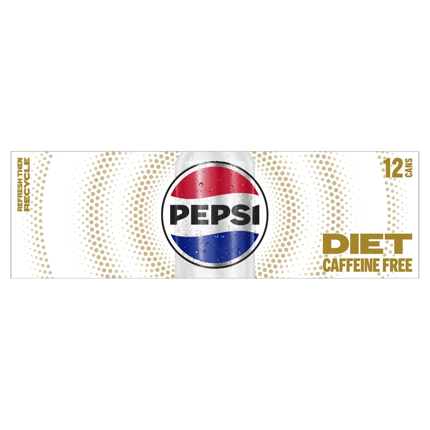 Pepsi Soda Diet Caffeine Free - 12-12 Fl. Oz. Package May Vary ...