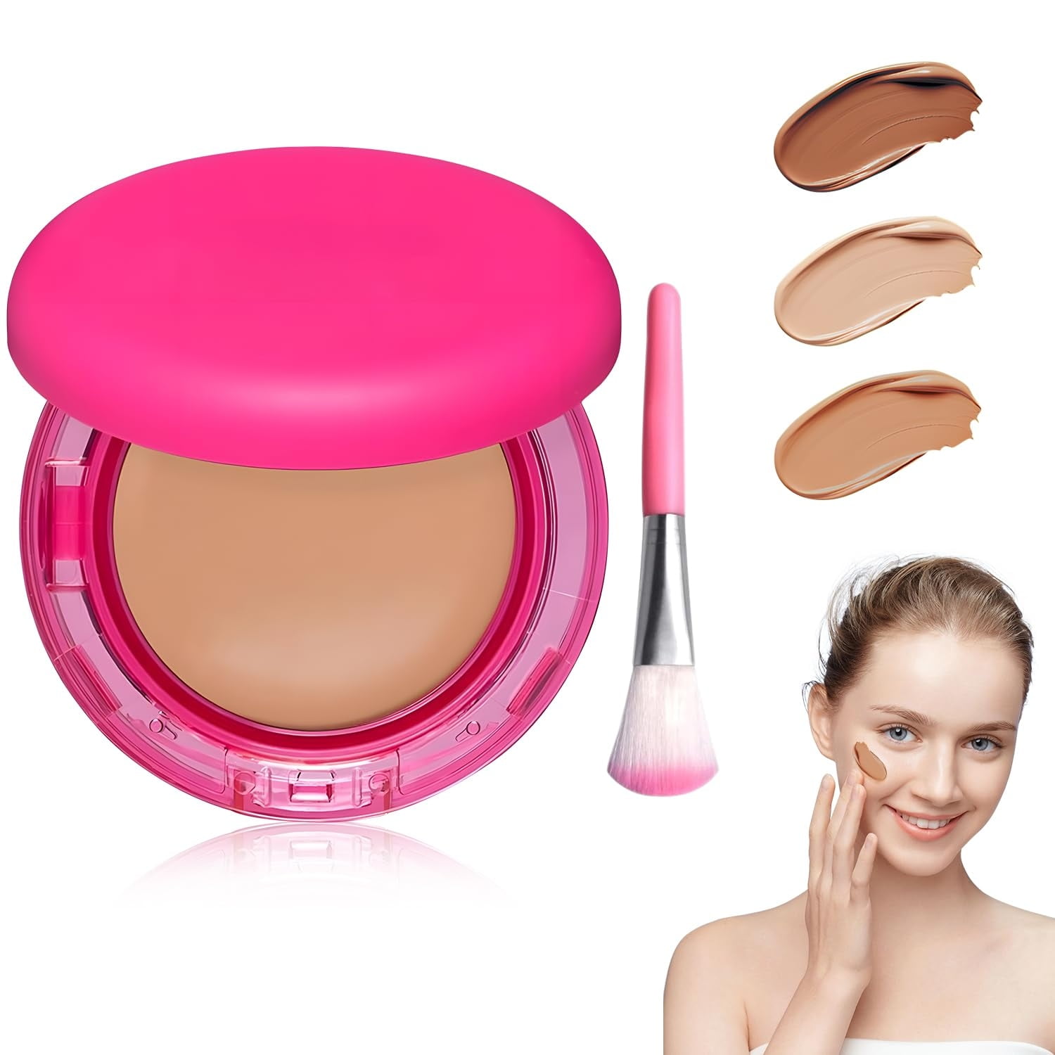 Peptide Bouncees Foundation, Age Defying Foundation for Mature Skin, Medium Buildable Coverage ...