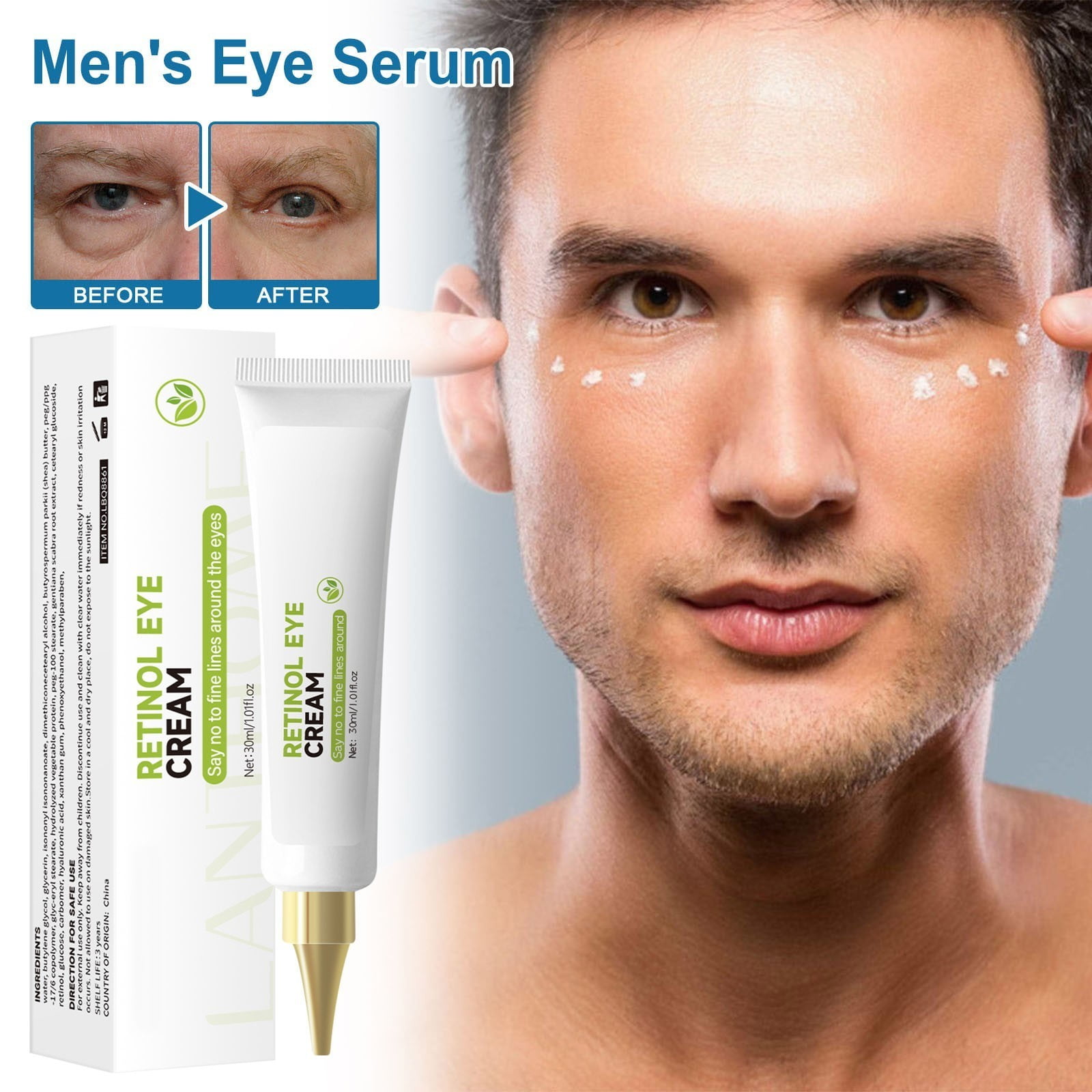 Peptide Lifting & Depuffing Eye Gel - Firming Wrinkle Cream, Dark ...
