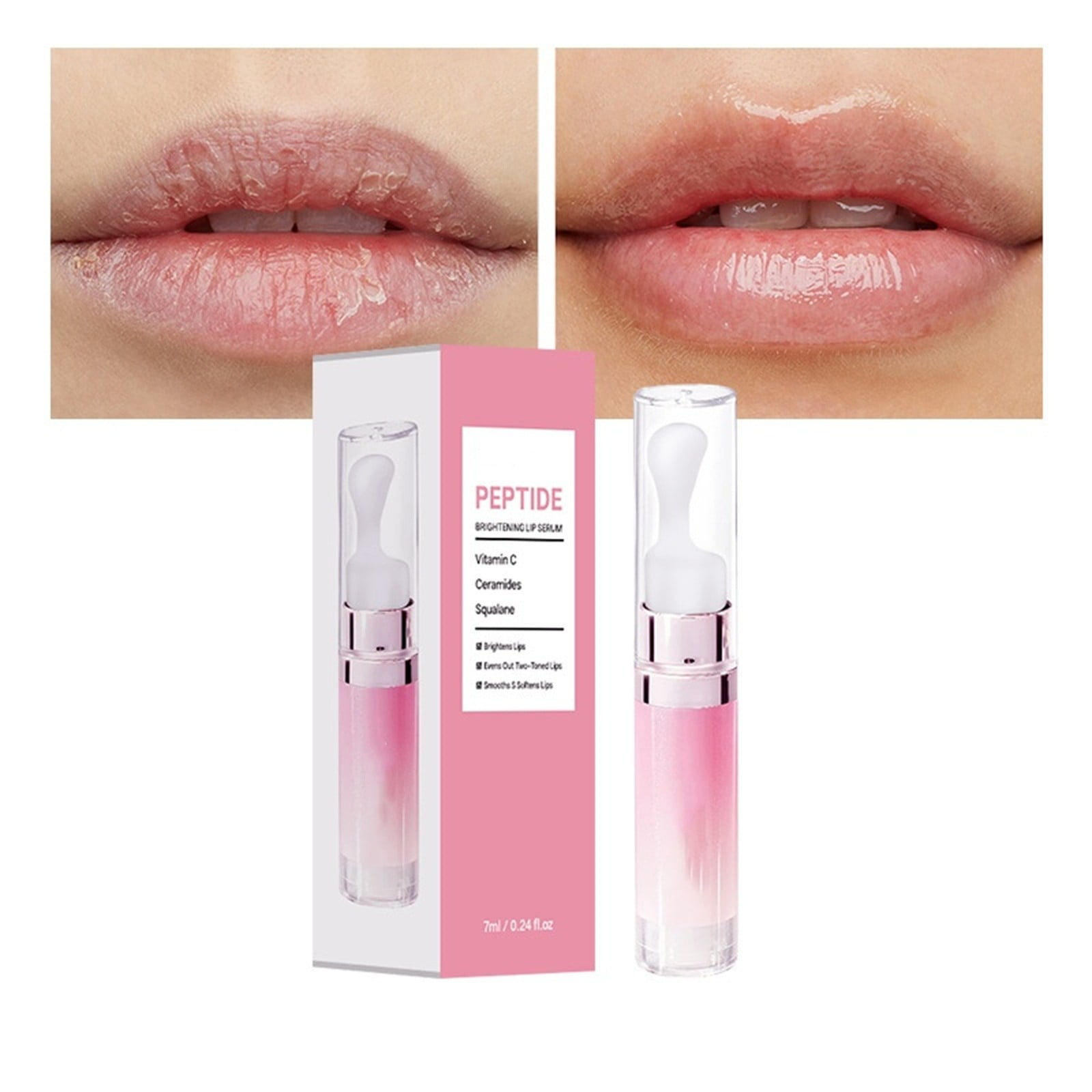 Peptide Serum for Lip Viamin C Lip Serum &Dead Skin Removing Lip ...
