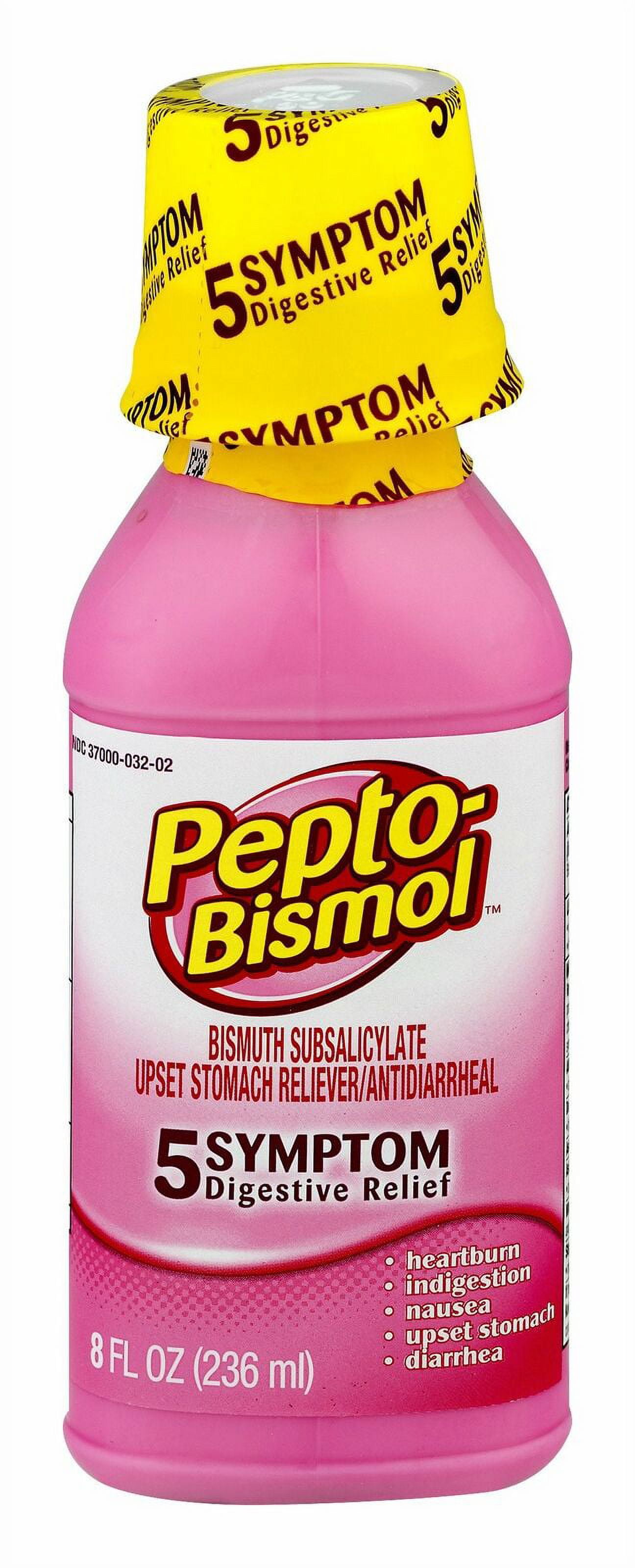 Pepto-Bismol Liquid Original - 8 oz, Pack of 2 - Walmart.com