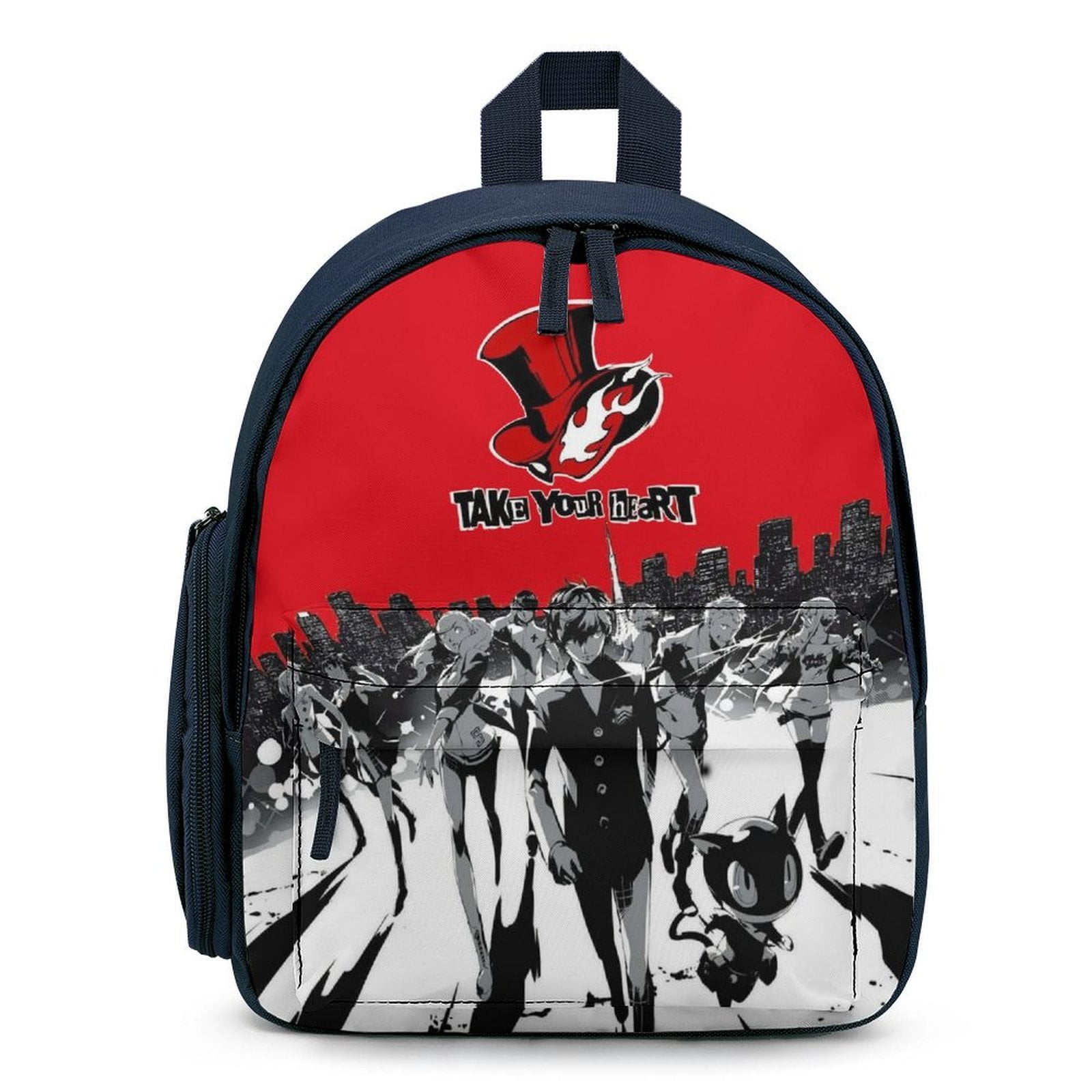 Per-Sona 5 Backpack for Men Women Small Backpack with Front Pocket ...