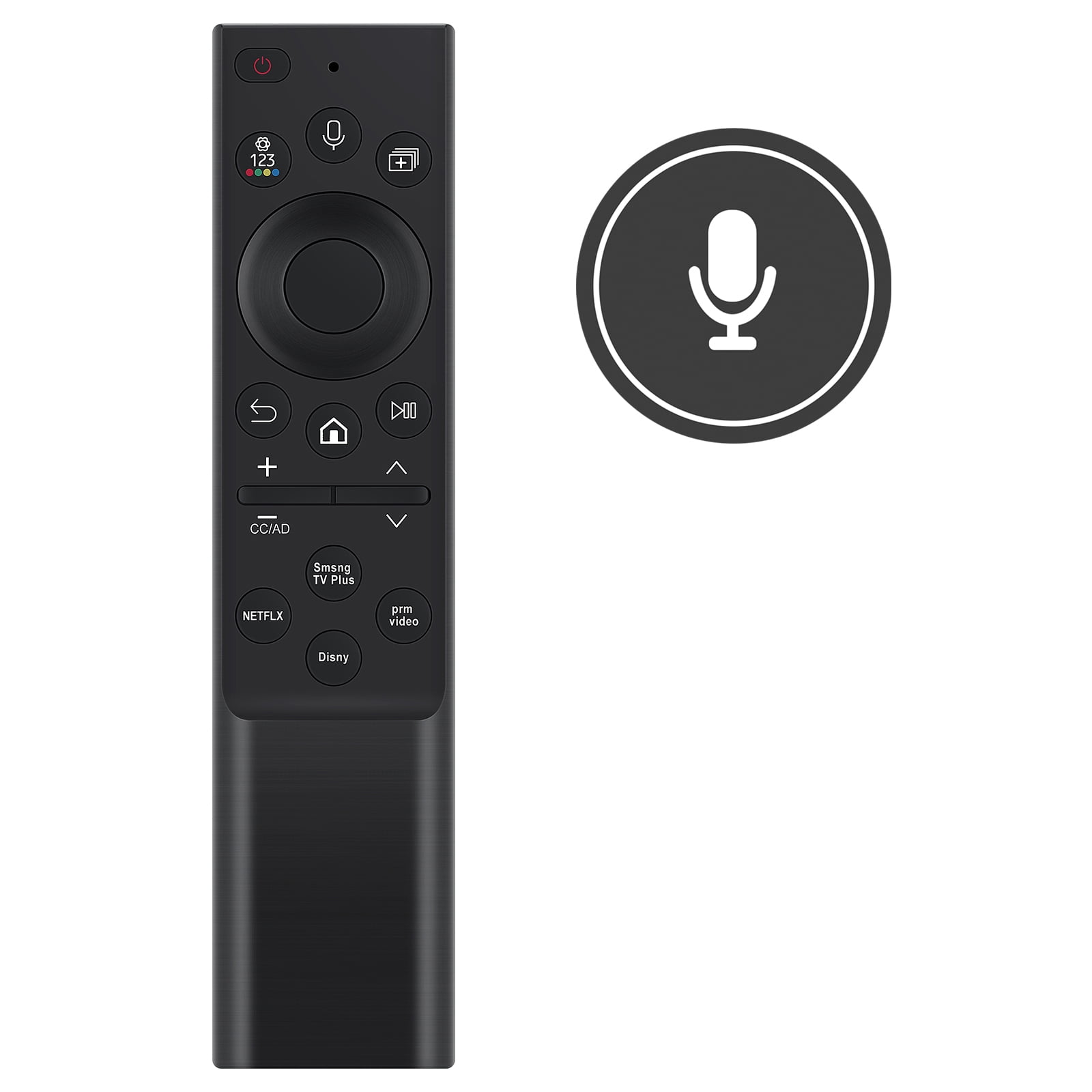 Samsung BN59-01385A Voice Replace Remote Control, Compatible with Smart ...