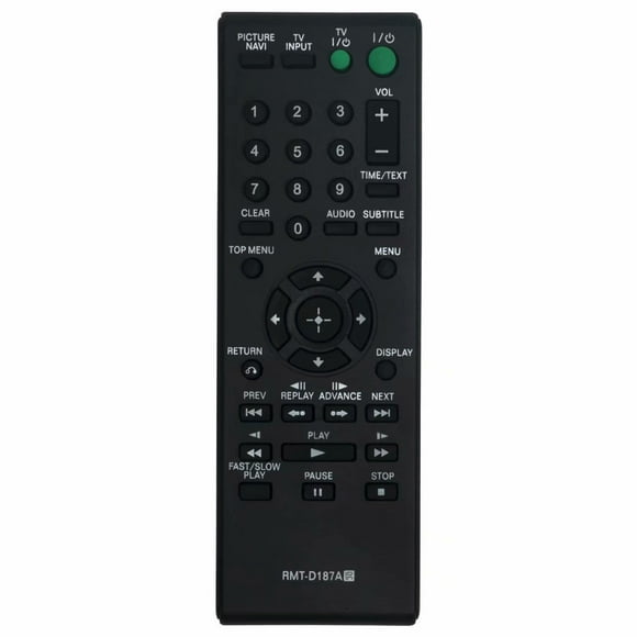 Sony Dvd Player Remote Control Replacement