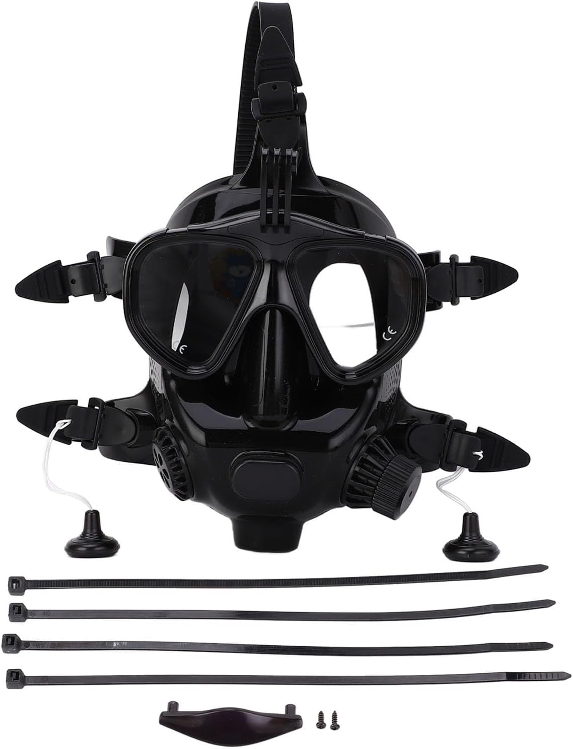 PerGar Full Face Diving Goggle, Mini Scuba Tank WithMask, Anti Fog ...
