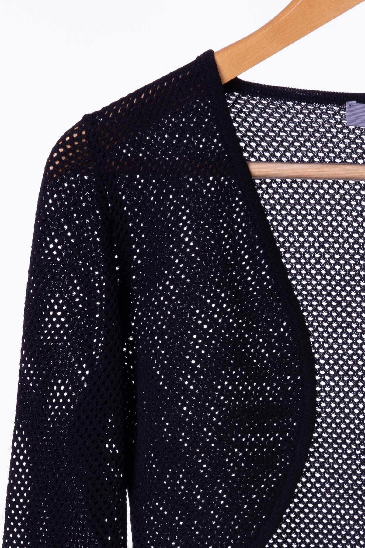 Peraluna BUTTERFLY BOLERO Fishnet Knitted Long Sleeve Knitwear Women's ...