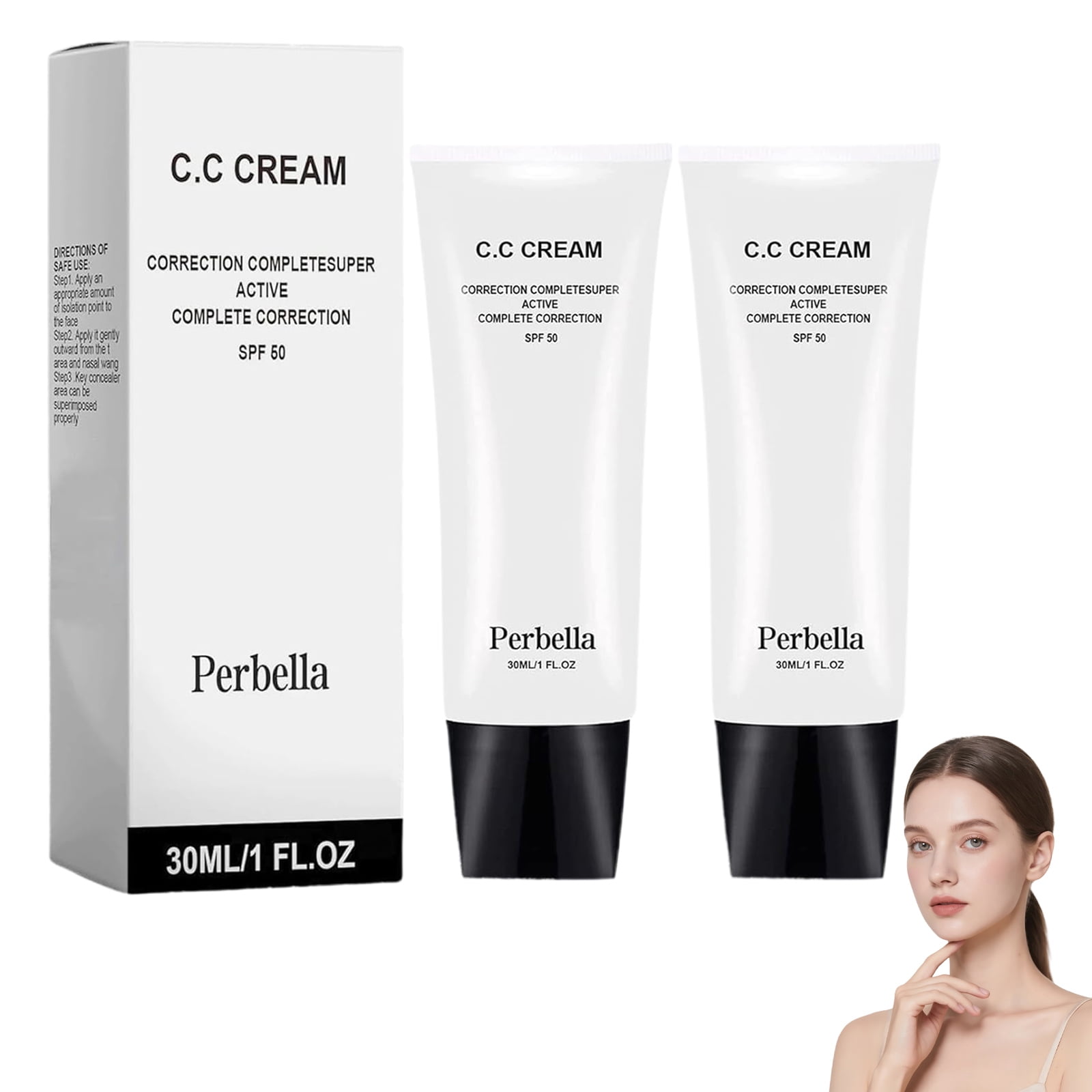 Perbella Cc Cream for Older Women, Perbella Cc Cream Self Adjusting for ...