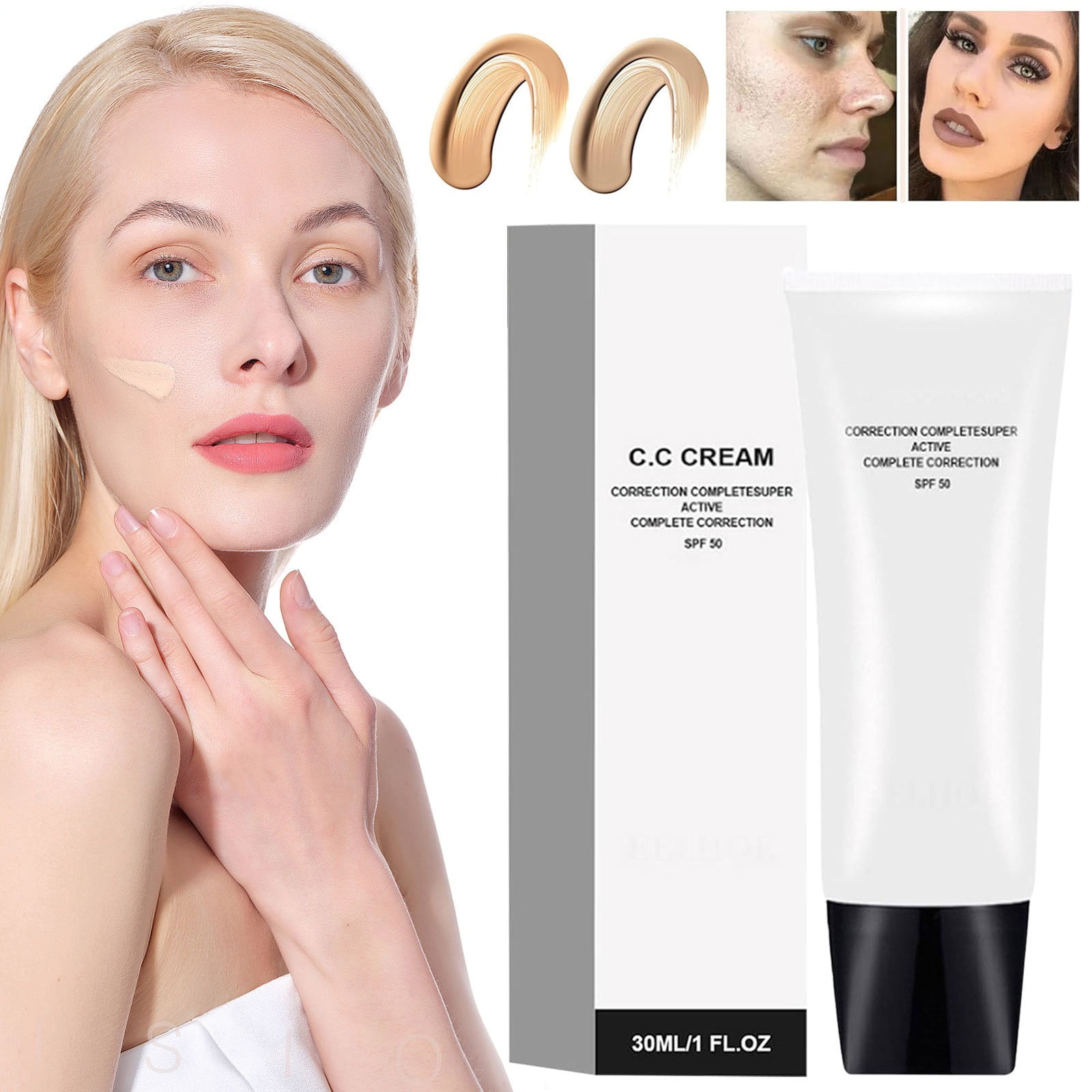 Customer reviews for Perbelle CC Cream For Older Women, Skin ...