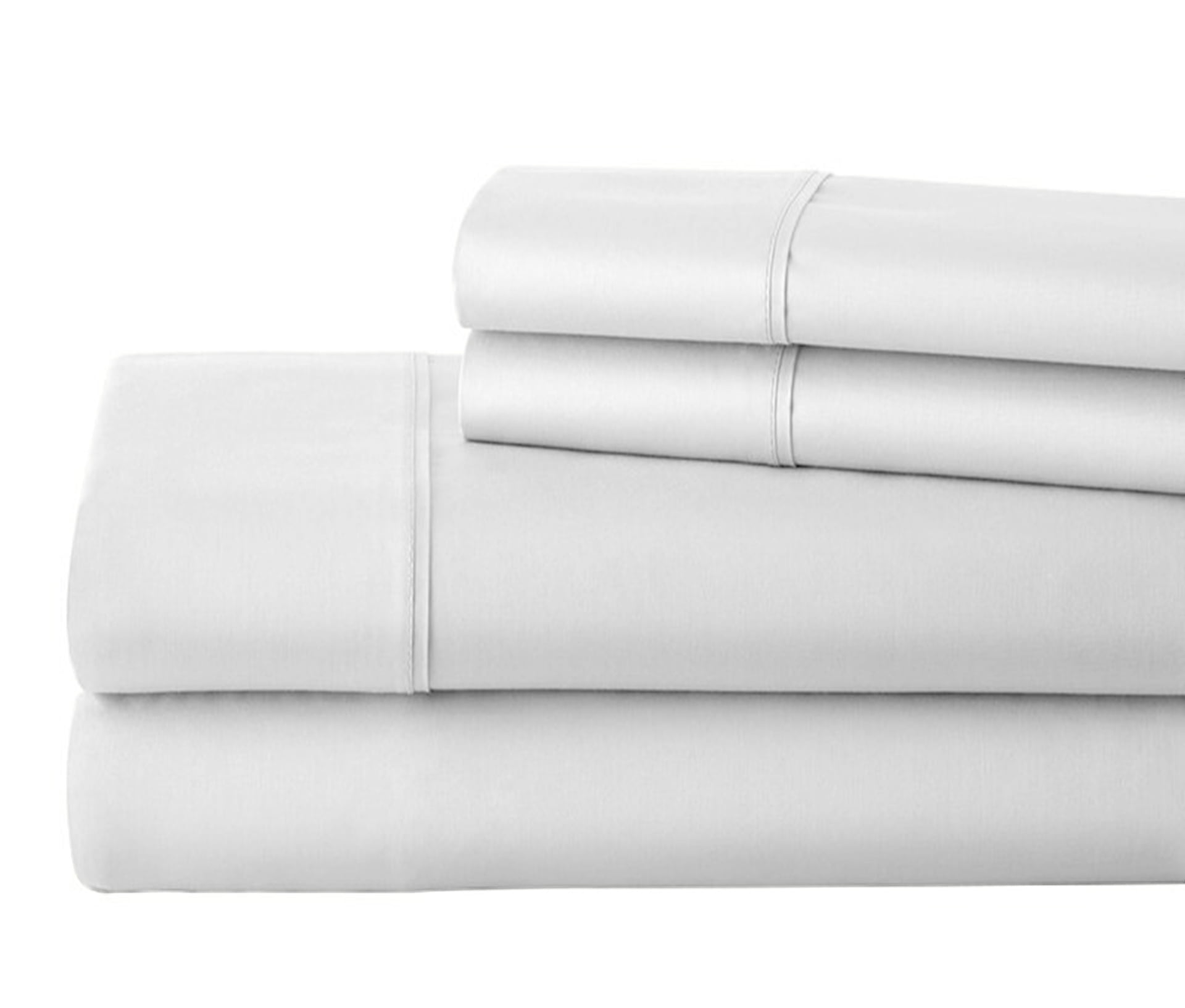 Percale 600 Thread Count Queen Size Sheets 100% Egyptian Cotton 4 PC ...
