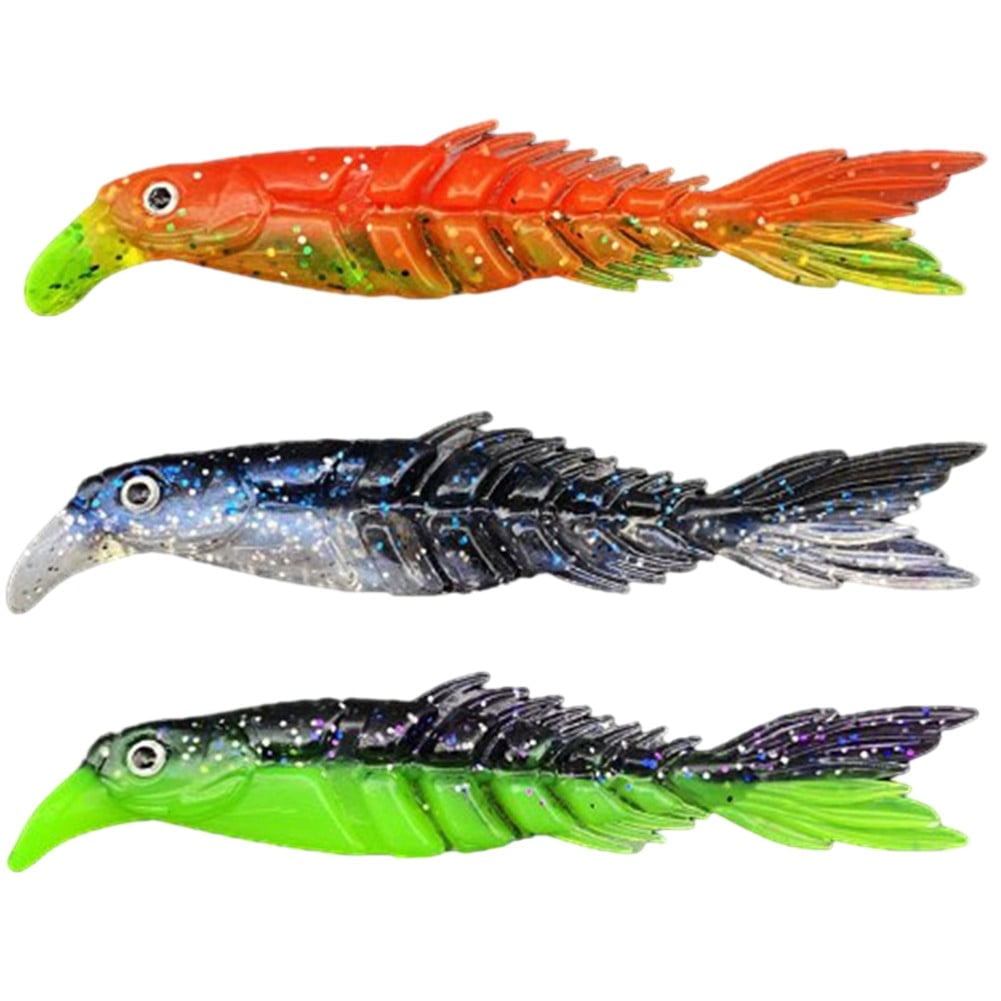 Perch Pike fishing bait soft fishing predator lures Shad Paddle Tail ...