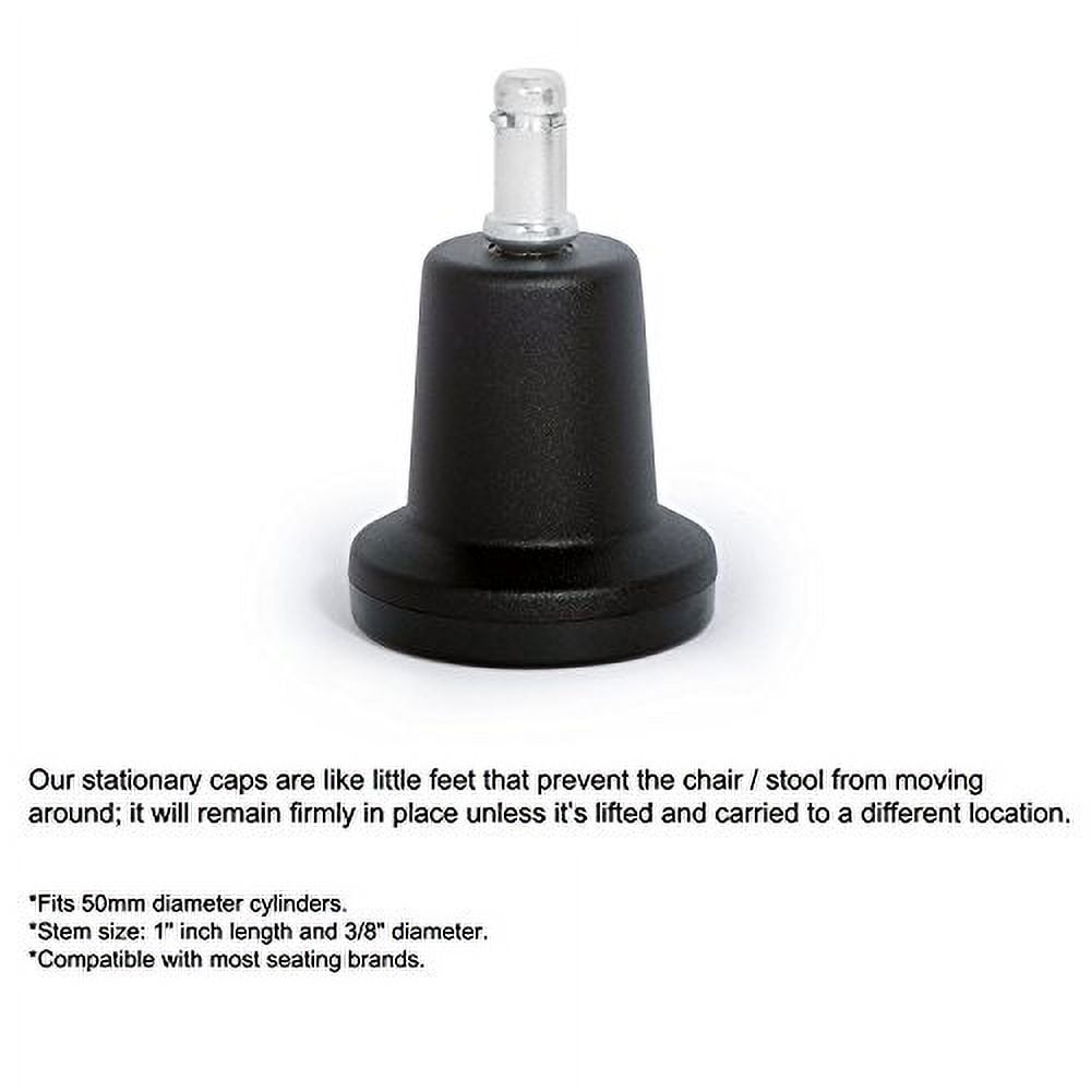 Perch Polyurethane Sit Stand with Stationary Caps - Workbench Height ...