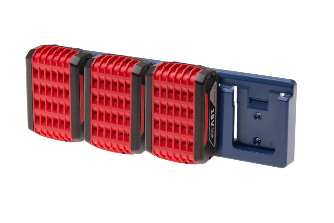 Perch Tools - 48 Tools Battery Holder - Power Tool Battery Storage for ...