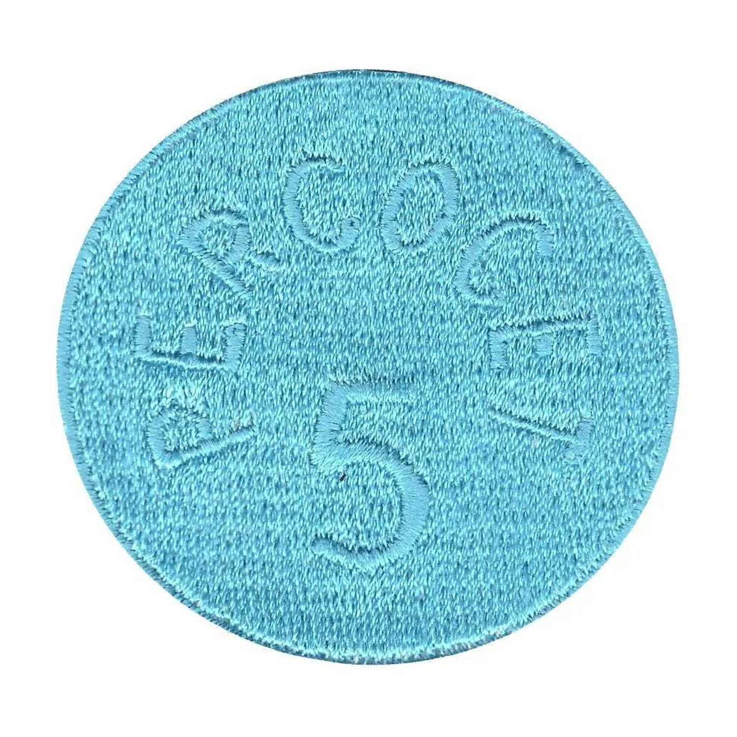 Percocet Pill Emoji Iron On Embroidered Patch - Walmart.com