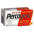 Percogesic Extra Strength Ache Relieving Coated Caplets - 40 Ea, 3 Pack ...