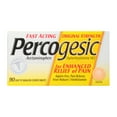 Percogesic Tablets 90 Tablets [Acetaminophen/Diphenhydramine] (Pack of ...