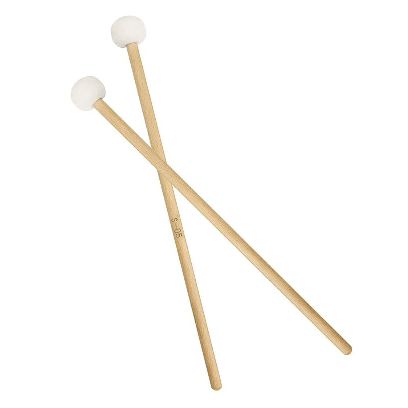 Percussion Accessories S-05 White Felt Timpani Wooden Timpani Hammer ...
