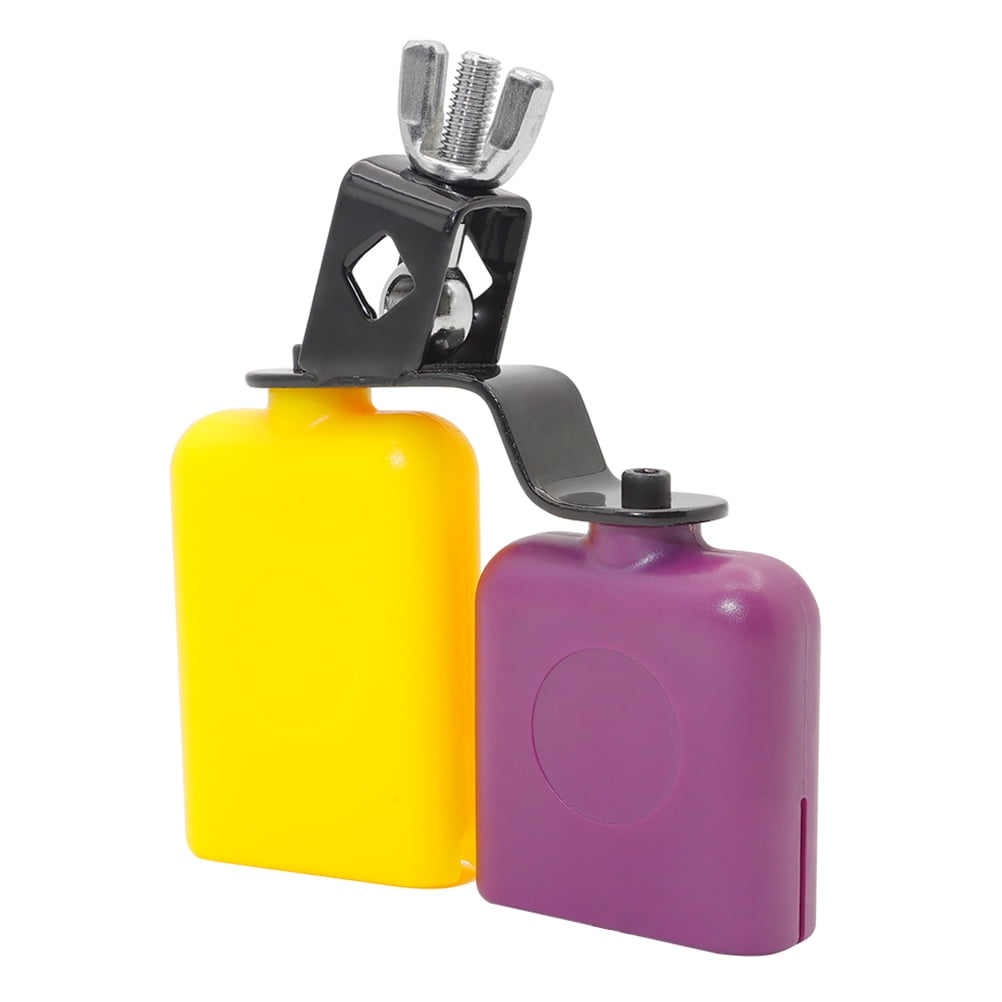 Raindrops High Low Cowbell Attach to Drum Stand 1Set 6.3x5.04x0.91in ...