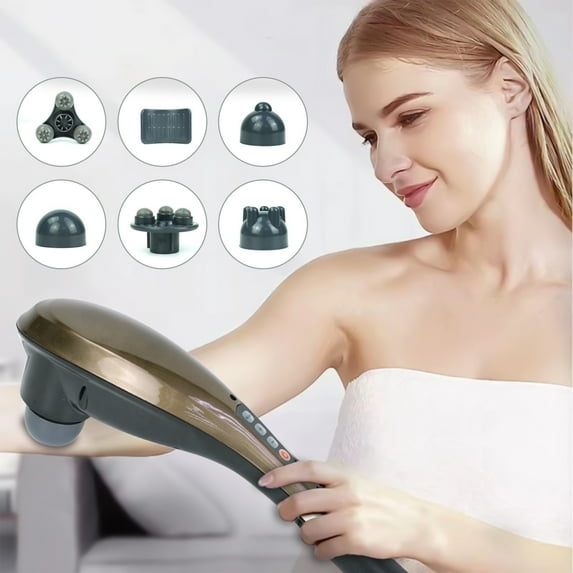 Percussion Massage Gun Under $5 ! Yrmaups Handheld Deep Tissue Massager ...