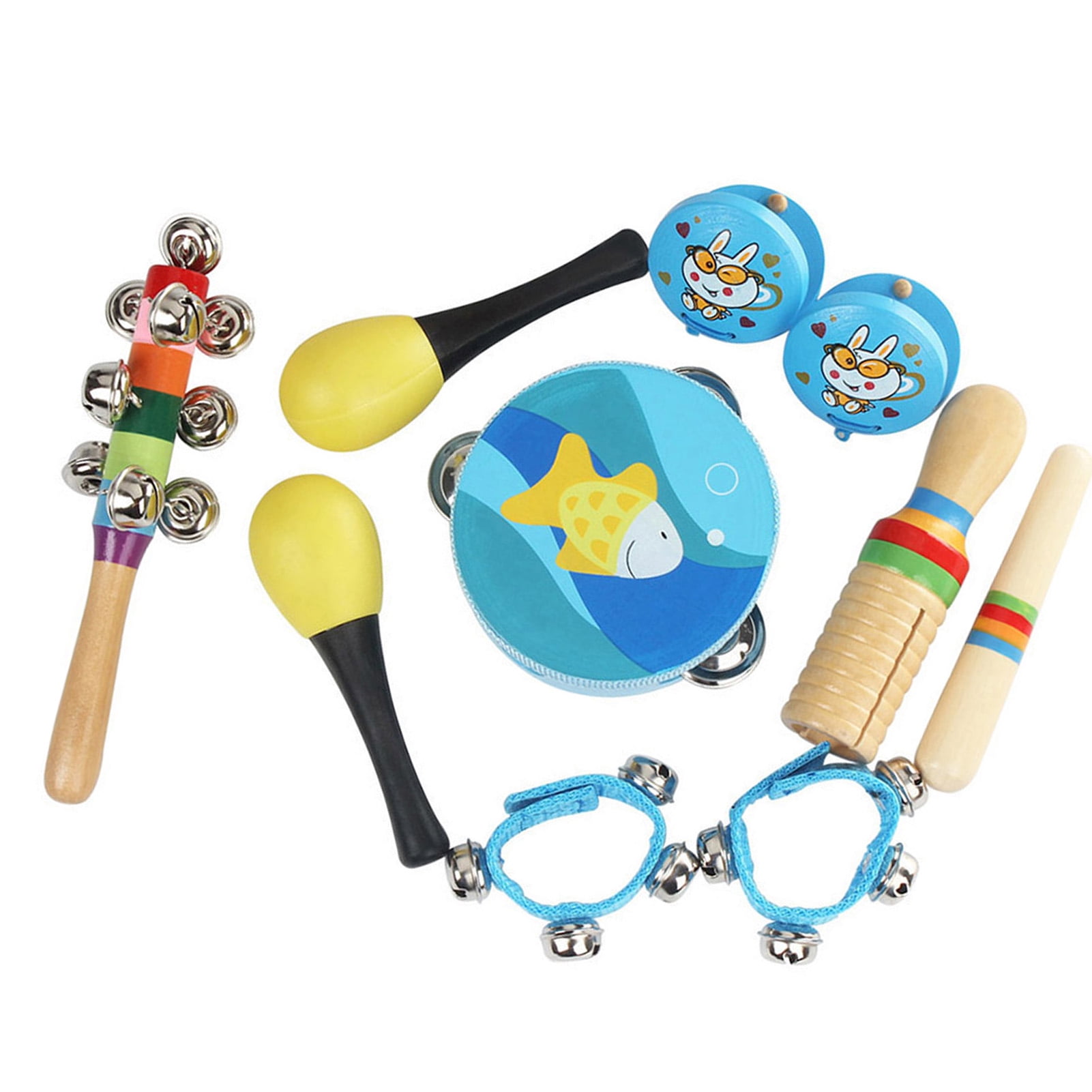 Percussion instrument,Band Kit Children Toddlers Ensemble Bois Pour ...