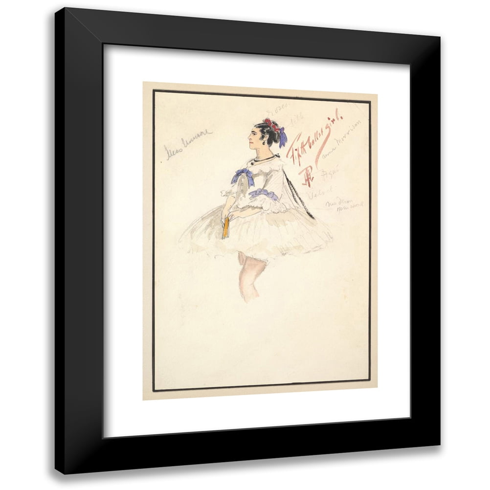 Percy Anderson 11x14 Black Modern Framed Museum Art Print Titled ...