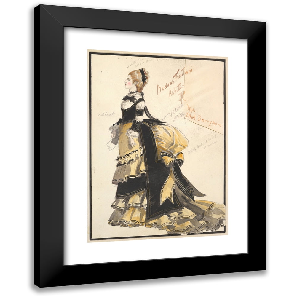 Percy Anderson 11x14 Black Modern Framed Museum Art Print Titled ...