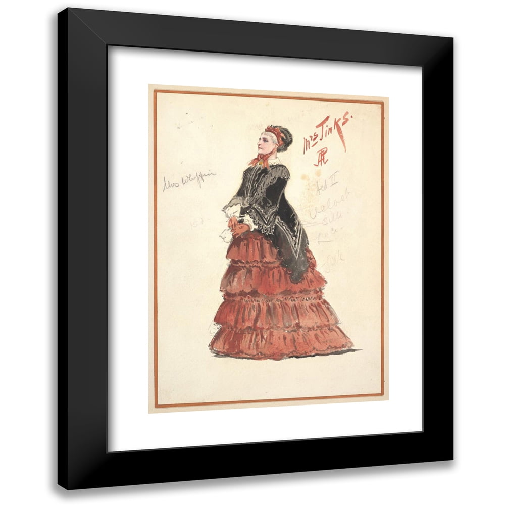Percy Anderson 11x14 Black Modern Framed Museum Art Print Titled ...
