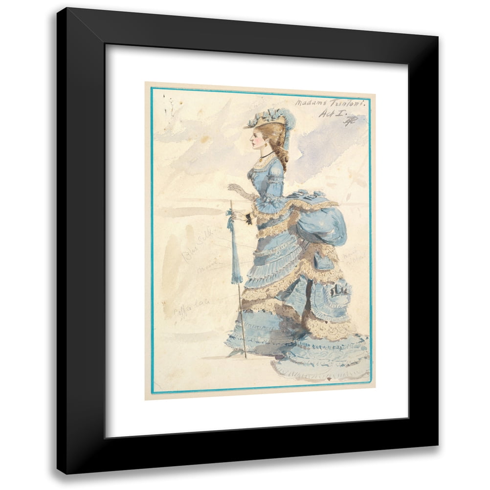 Percy Anderson 14x18 Black Modern Framed Museum Art Print Titled ...