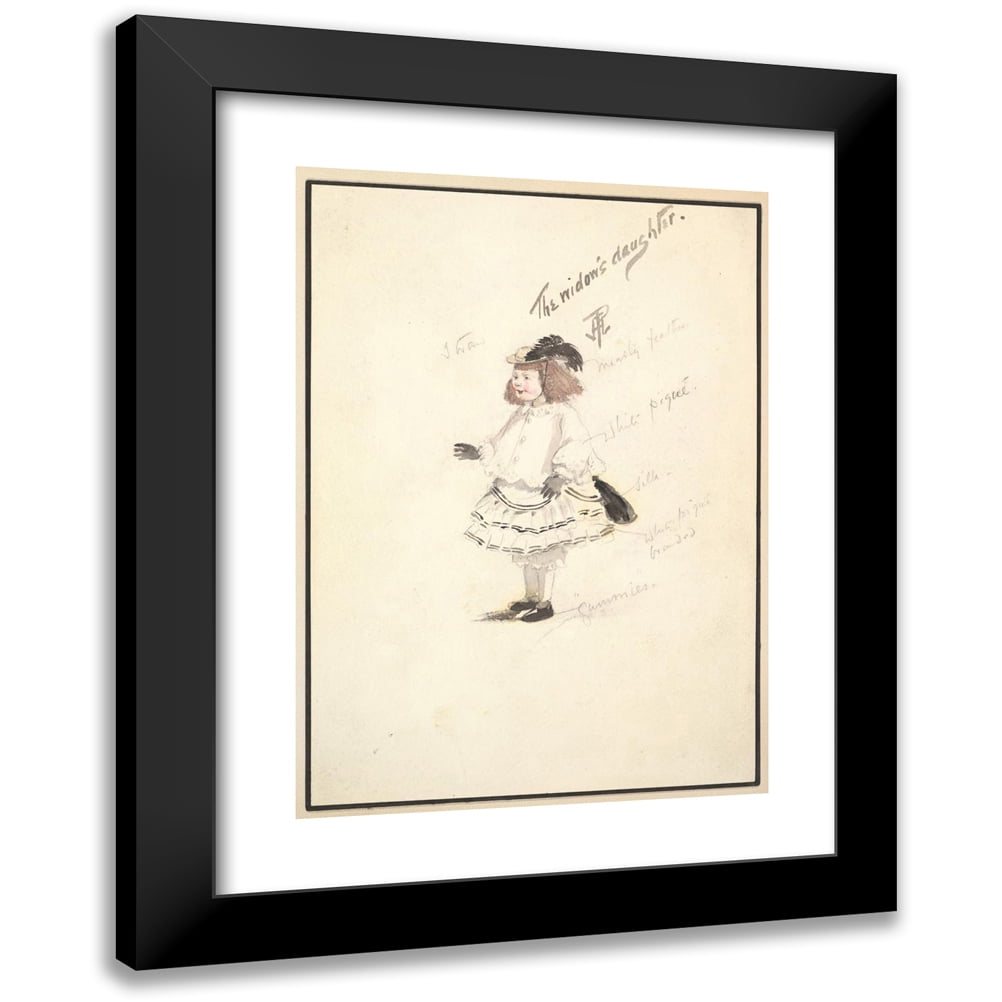 Percy Anderson 14x18 Black Modern Framed Museum Art Print Titled ...