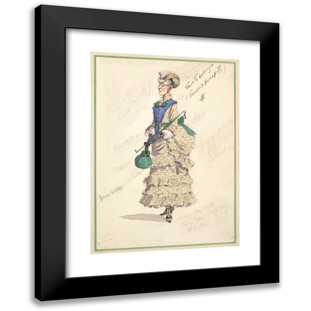 Percy Anderson 18x24 Black Modern Framed Museum Art Print Titled ...