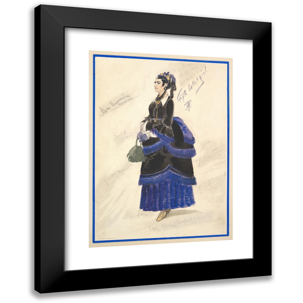 Percy Anderson 18x24 Black Modern Framed Museum Art Print Titled ...