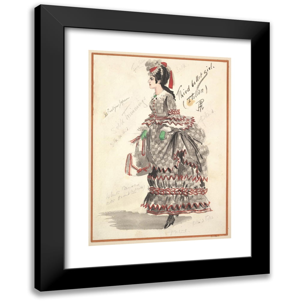Percy Anderson 18x24 Black Modern Framed Museum Art Print Titled ...