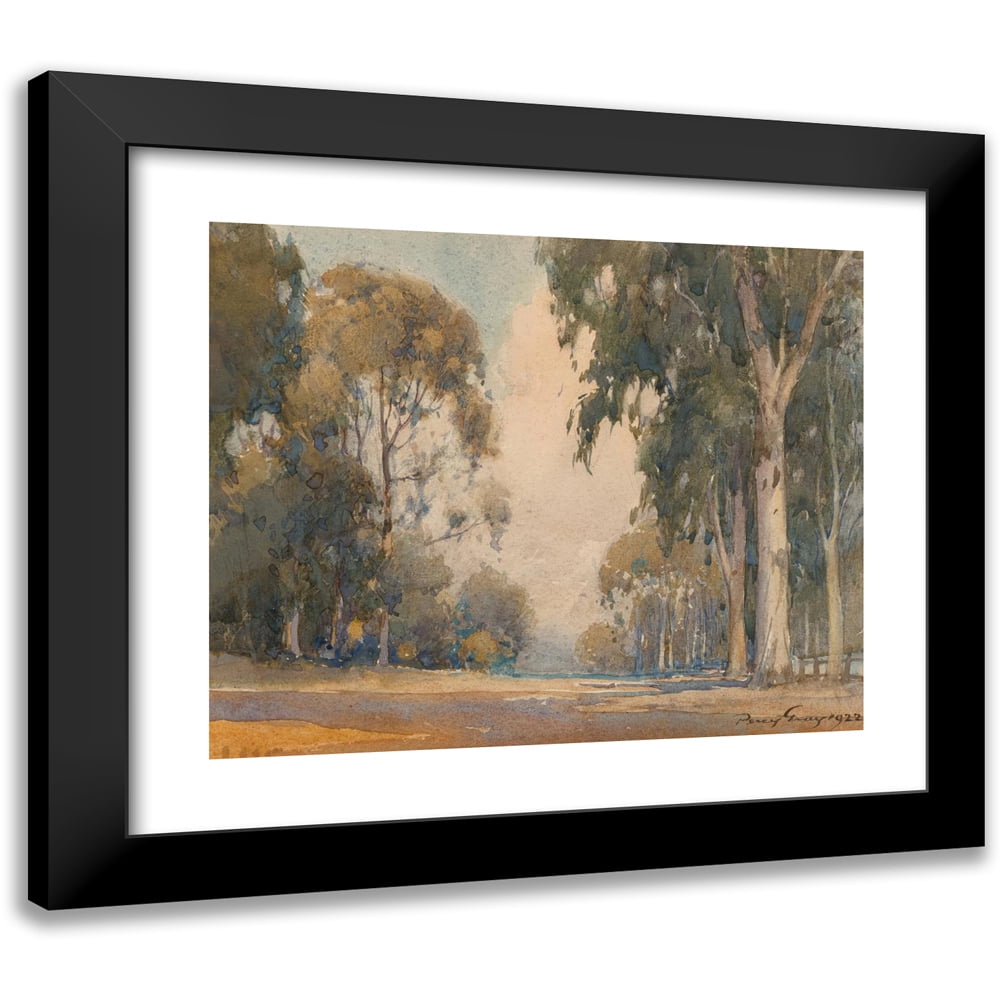 Percy Gray 14x12 Black Modern Framed Museum Art Print Titled ...