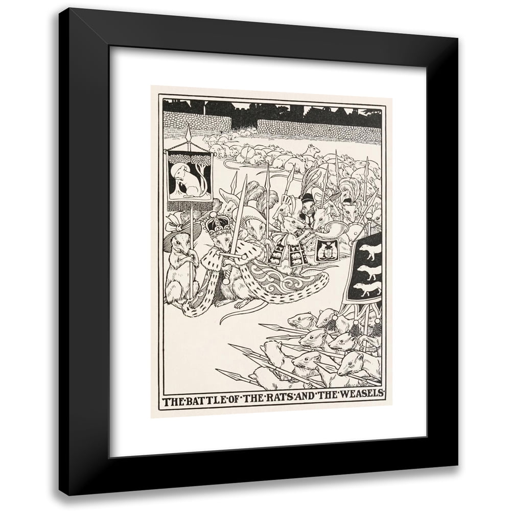 Percy J. Billinghurst 14x18 Black Modern Framed Museum Art Print Titled ...