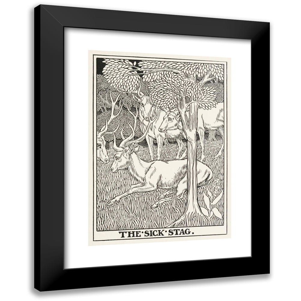 Percy J. Billinghurst 14x18 Black Modern Framed Museum Art Print Titled ...